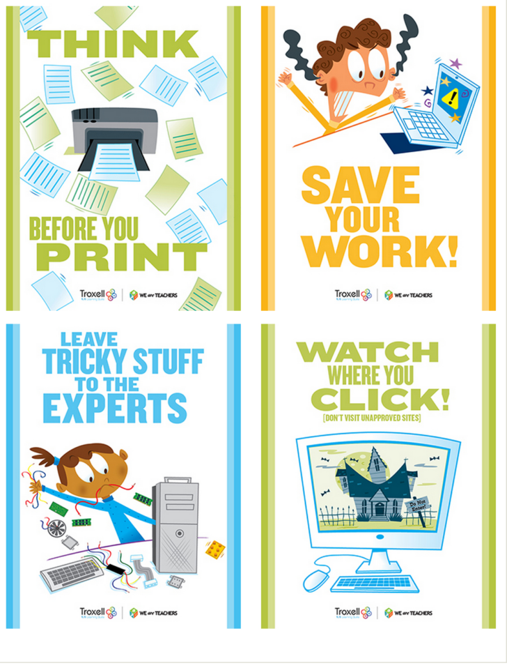 Free Printable Computer Lab Posters Free Printable | Gerald Printable