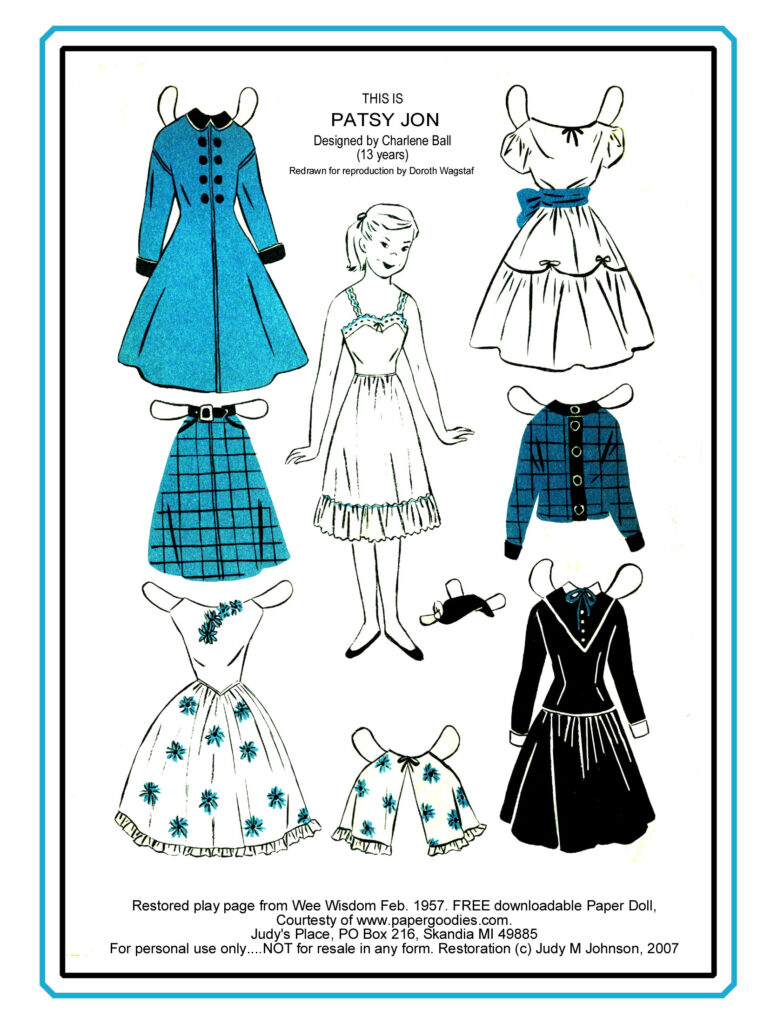 Free Printable Paper Dolls From Around The World | Gerald Printable