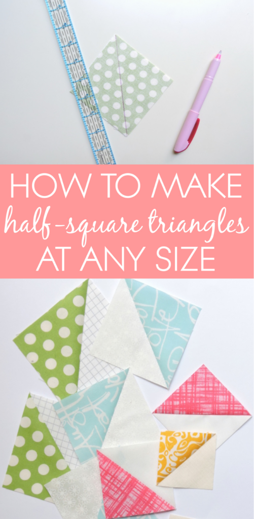 Hst Tutorial Triangle Papers Blossom Heart Quilts Printable | Gerald ...