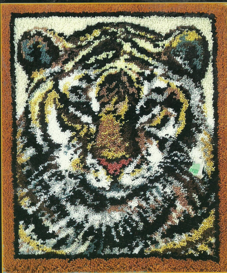 Latch Hook Pattern Tiger 30 X 36 | Gerald Printable
