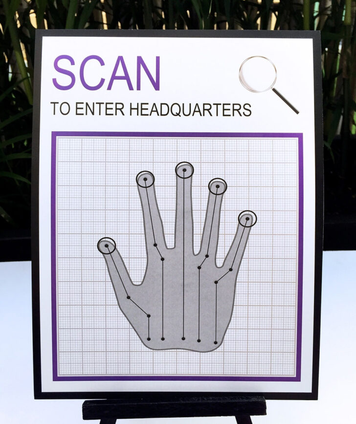 Scan To Enter Sign Printable Free Free Printable | Gerald Printable