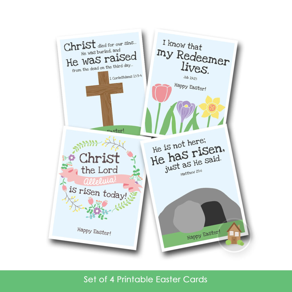 Printable Religious Easter Cards To Make | Gerald Printable
